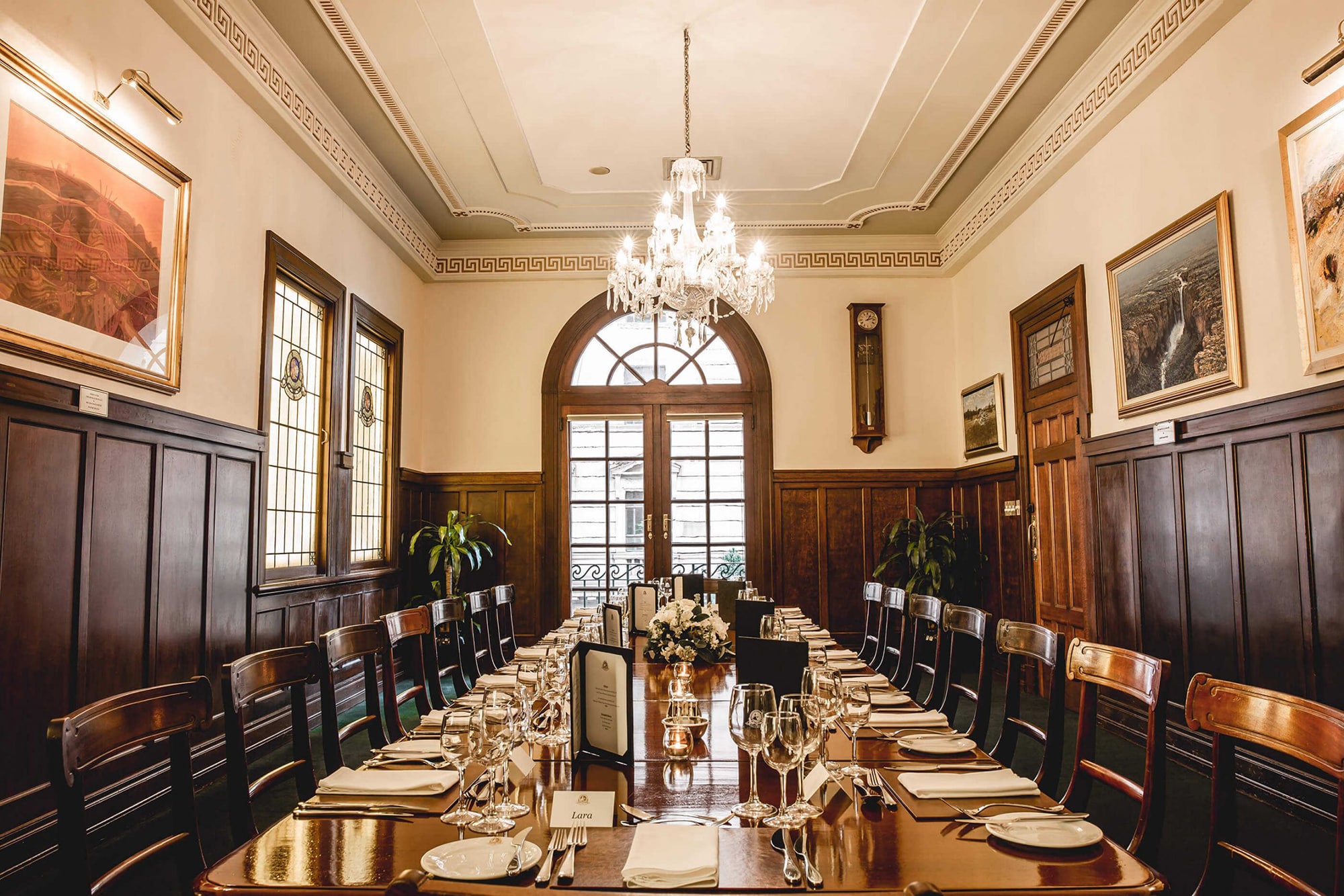 Chandelier Room at Tattersall’s Club Venue Hire | Venues